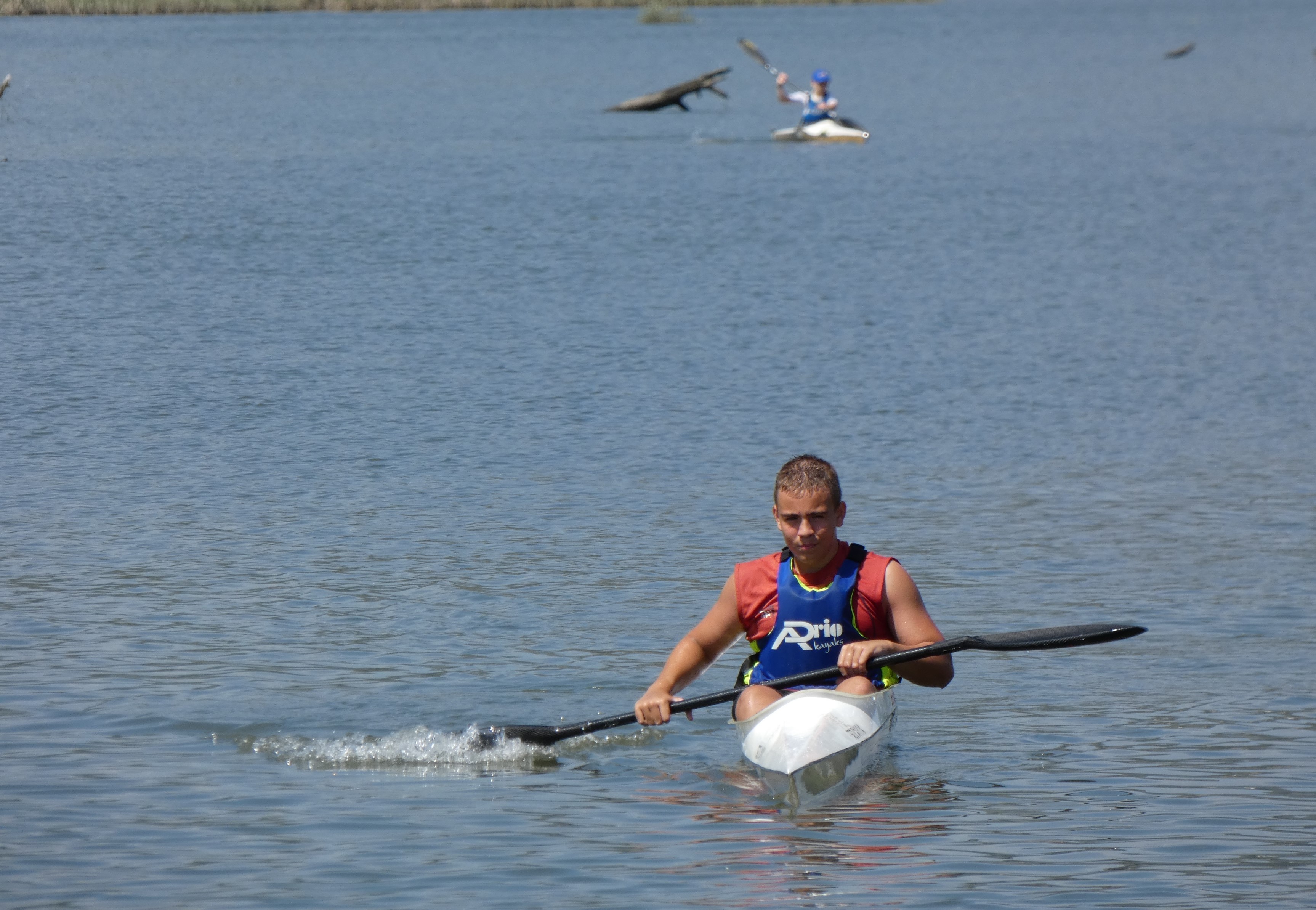 Clases de piragüismo en el embalse de A Rúa | Creando Tu Provincia